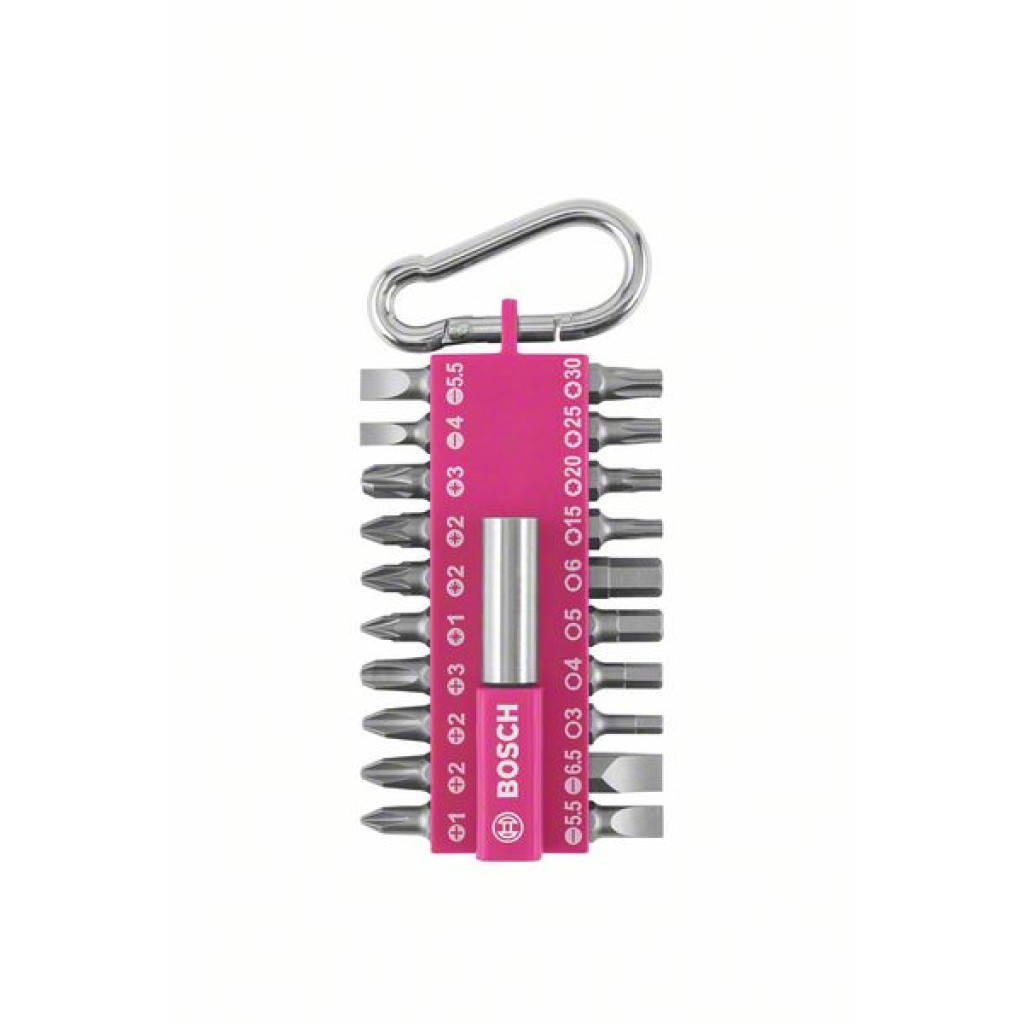 Комплект битове с карабинер BOSCH 21 части